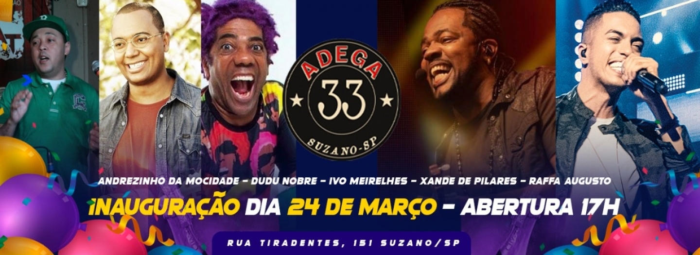 Inauguração Adega 33 - R33